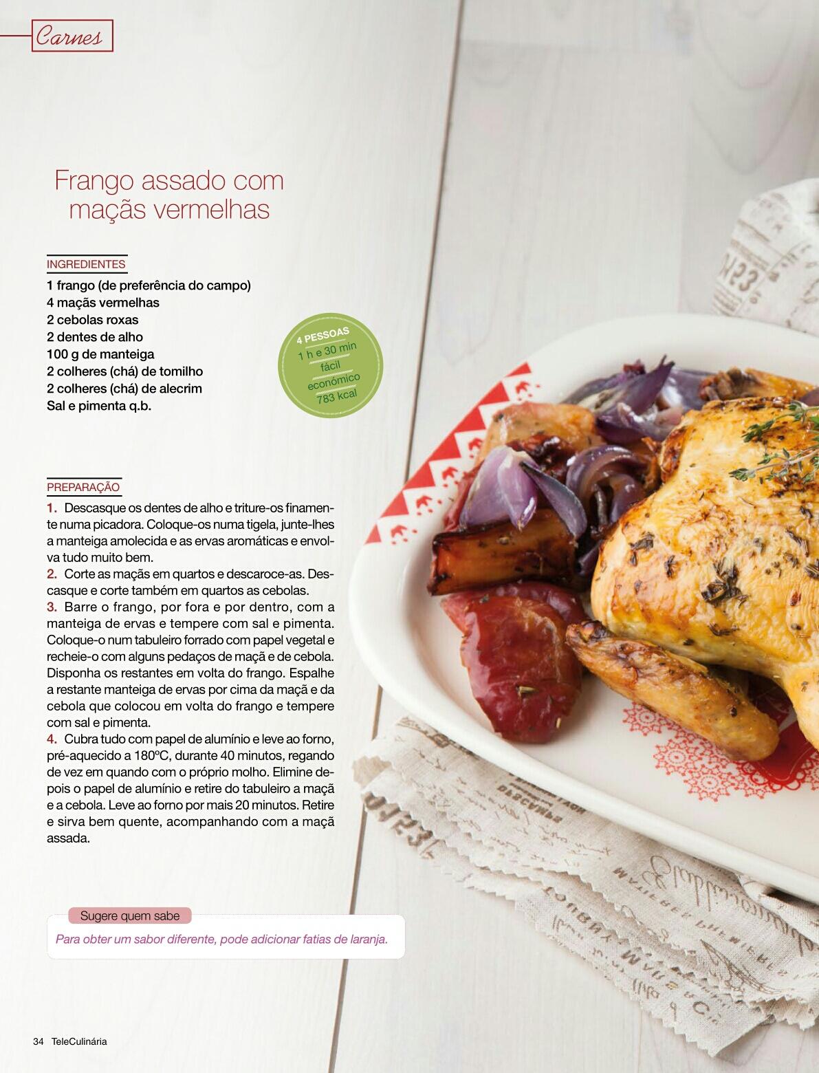 Blogue de receitas da chef nitah: Menu do dia Prato Principal e ...