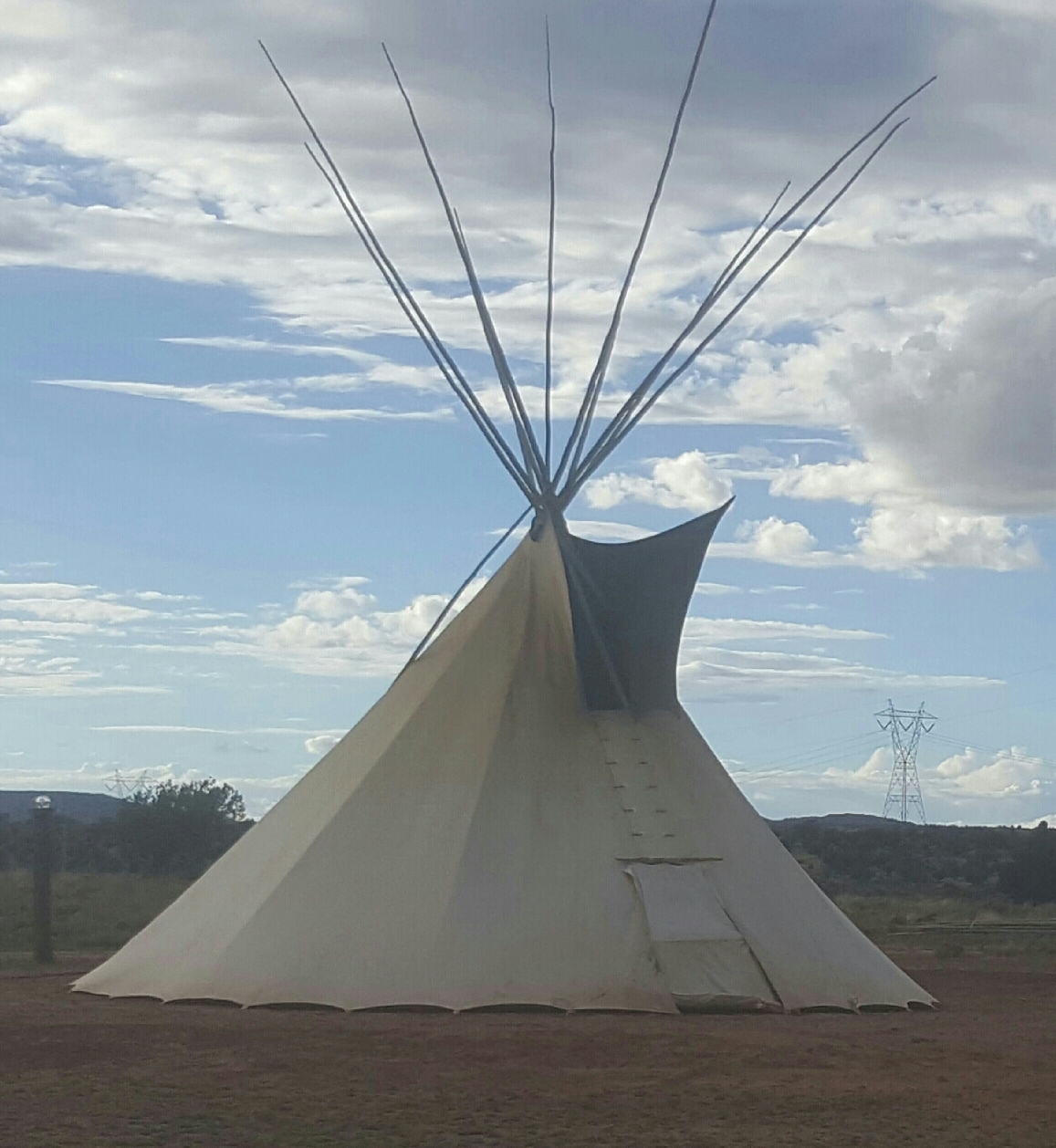 Exploring Geometry: Surface Area and Dimensions of a Tipi