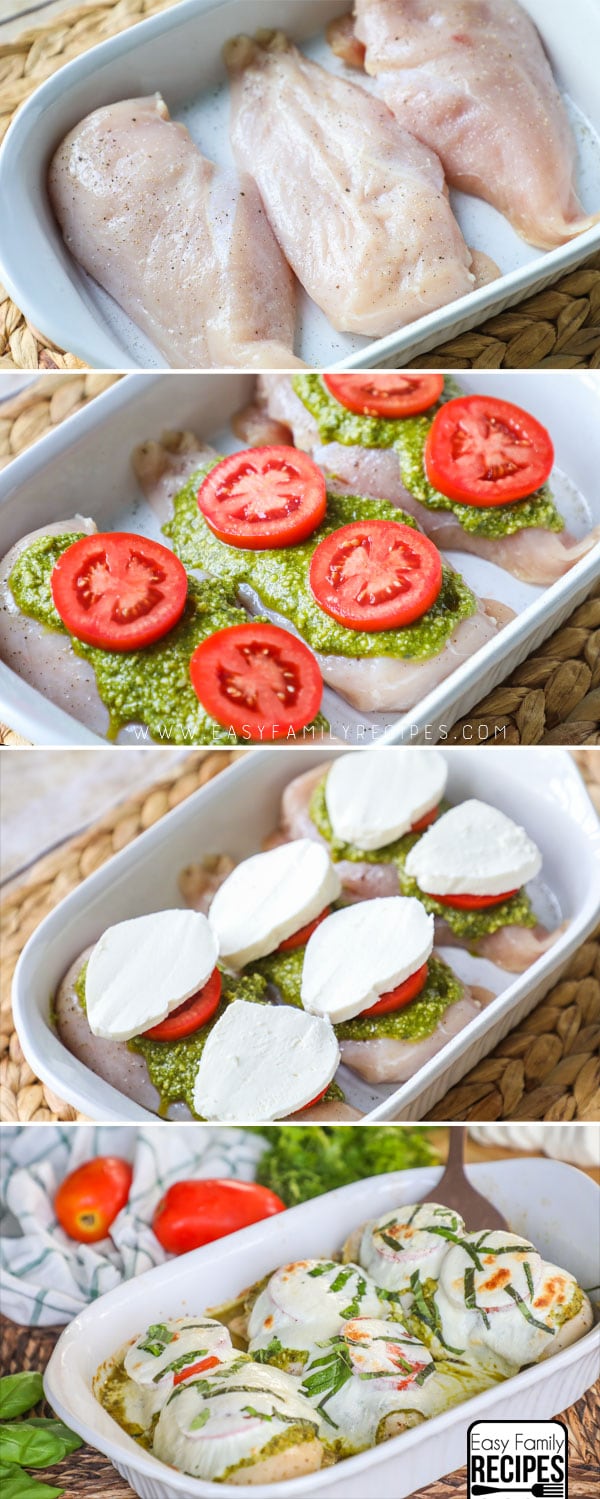 The Best Caprese Chicken Dinner - Top Recipes