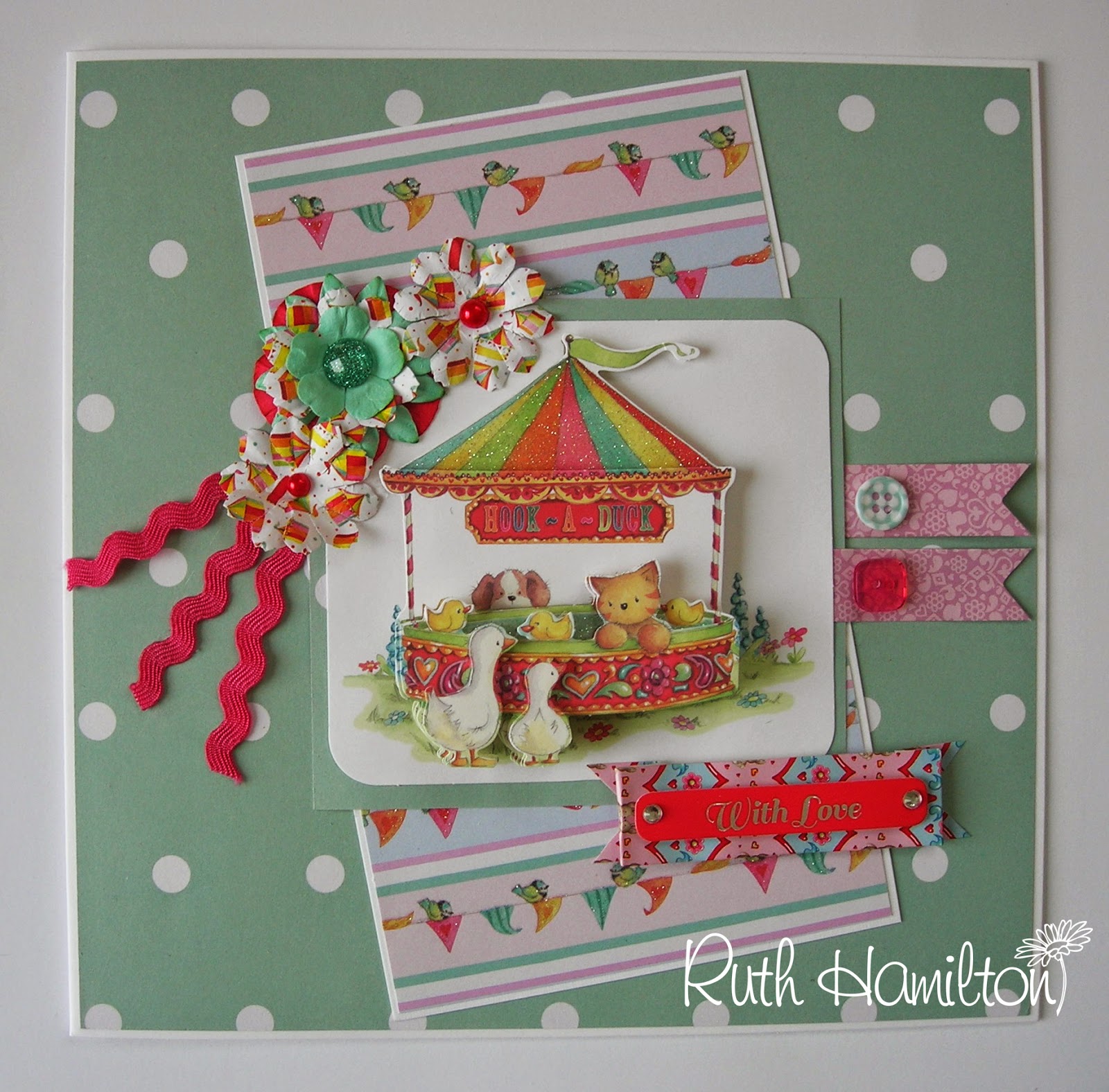 A Passion For Cards: Trimcraft FunFair project card