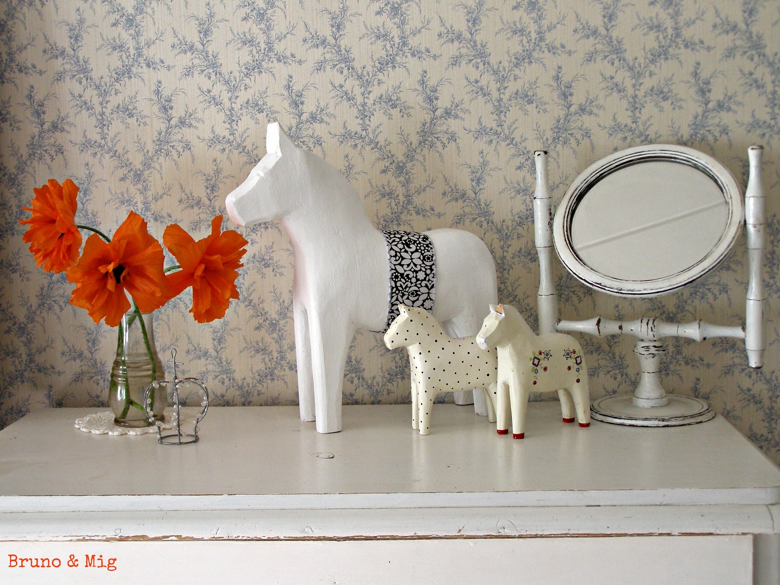 Bruno & Mig: Finsk bondros och Vallmo