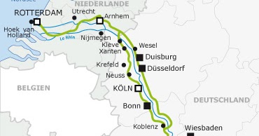 NiederrheinTube: Radrouten am Niederrhein (2016): EuroVelo 15 - RheinRadweg