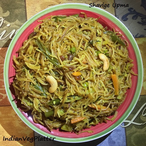 Easy, Tasty, Healthy: Shavige bhat / Shavige Upma