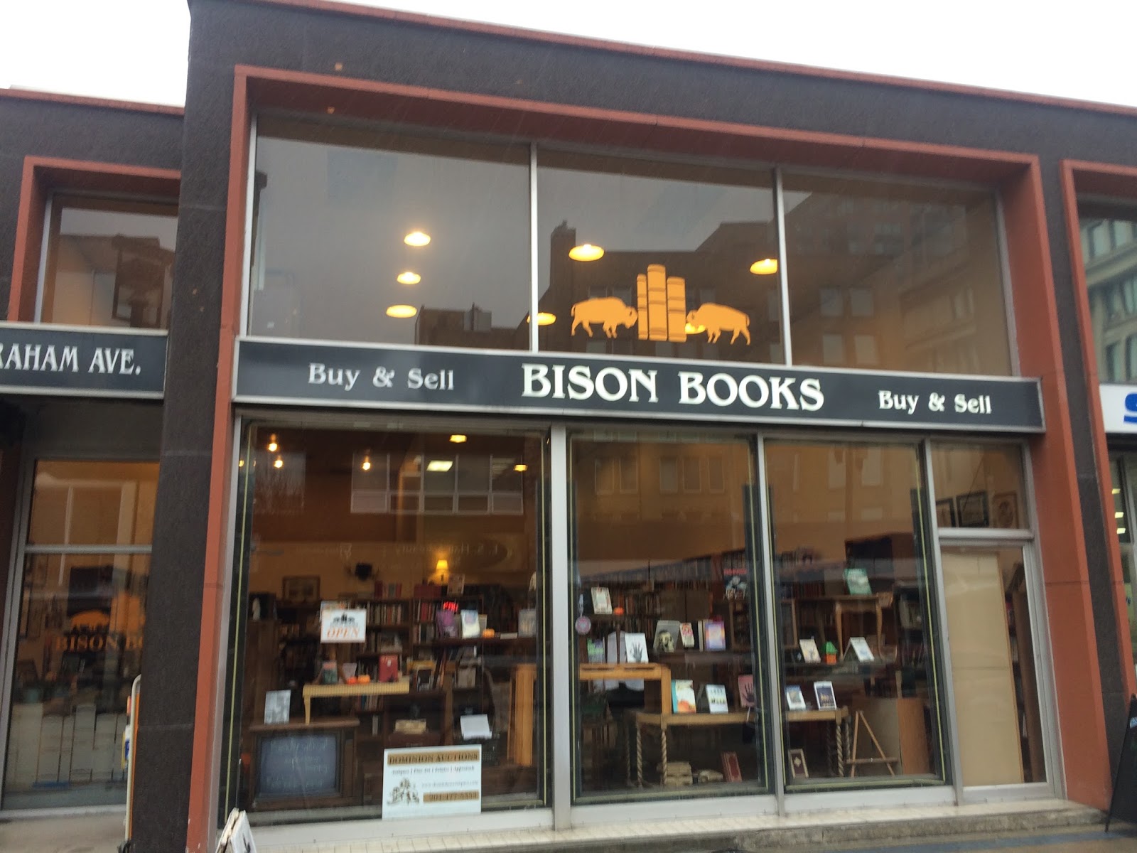 The Indie Bob Spot: Bison Books - Winnipeg, MB, Canada