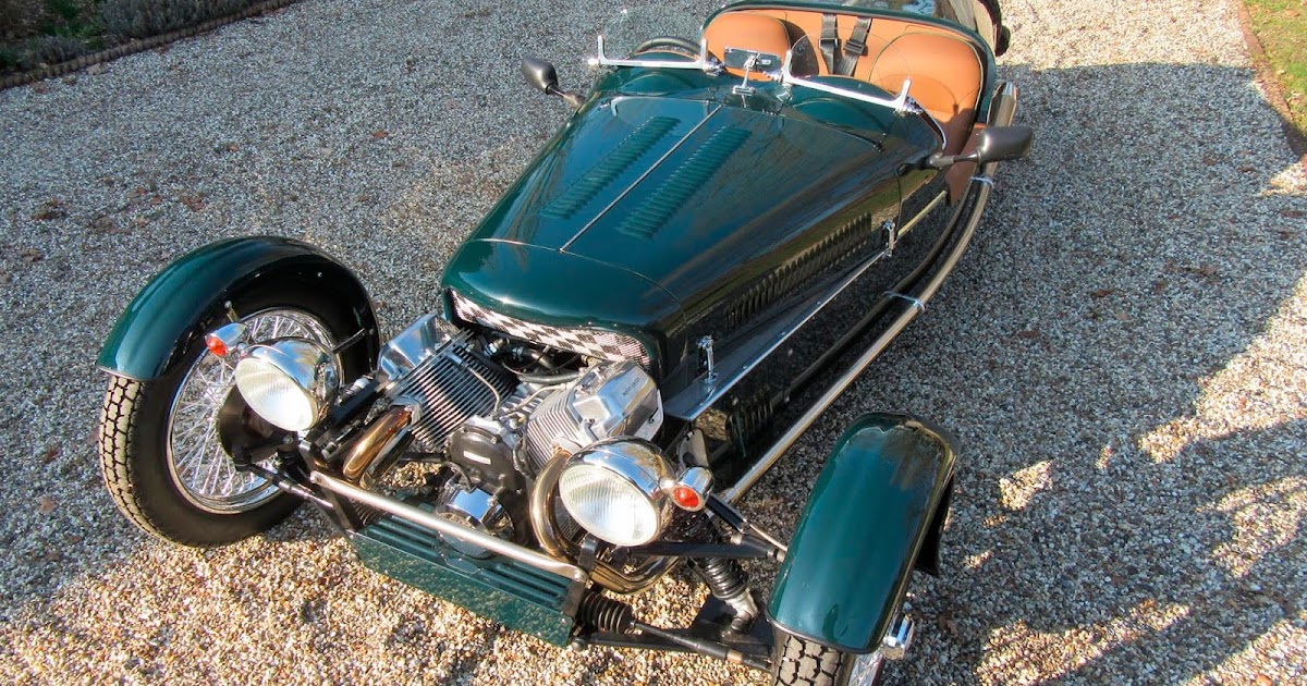 Aero Merlin MG 3 barrelback three wheeler: Alan's barrelback!