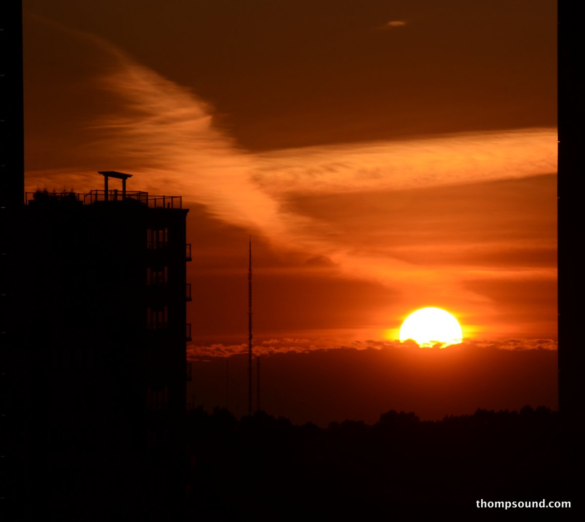 thompsound blog: sunset...