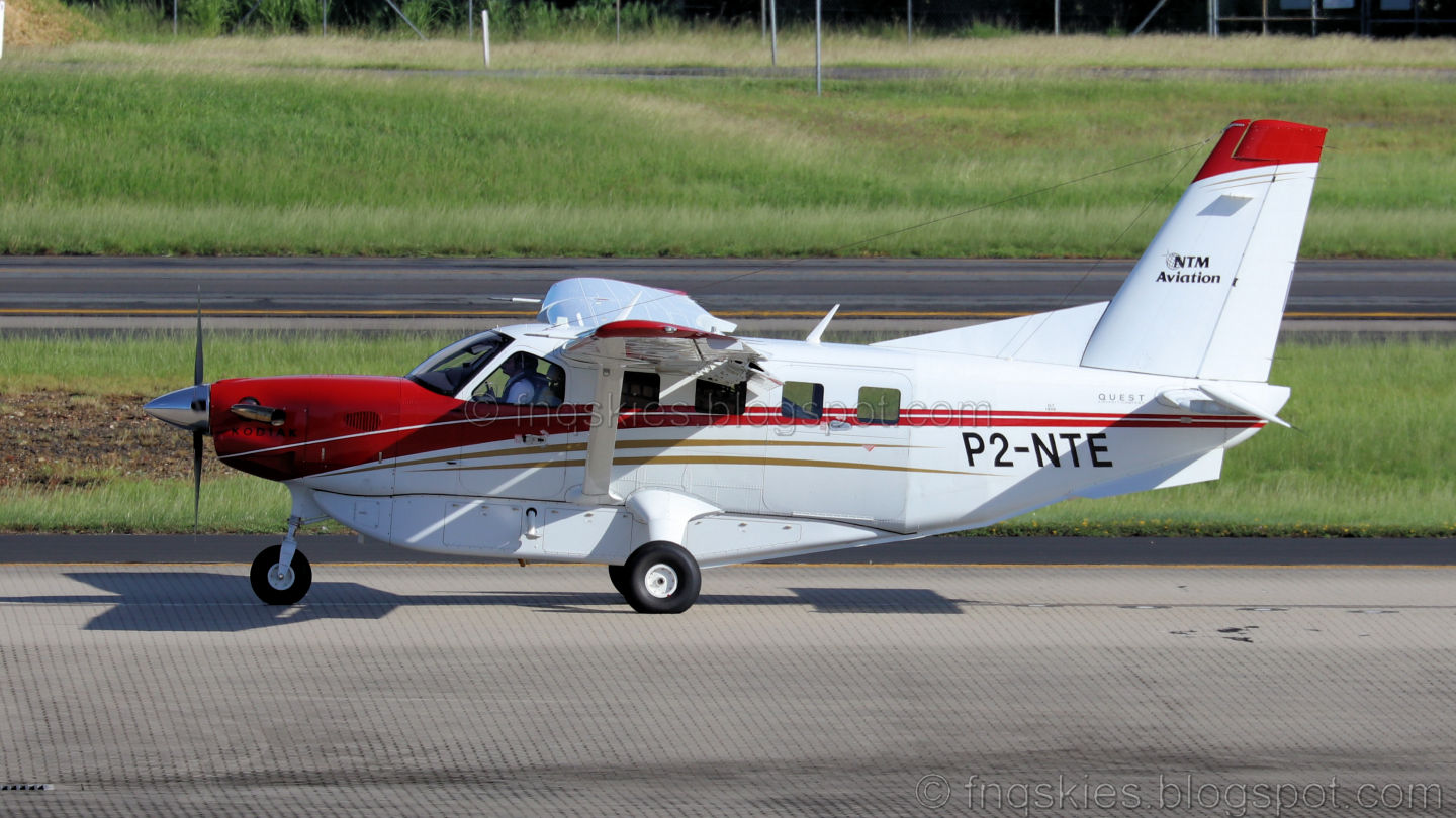 Far North Queensland Skies: NTM Aviation Kodiak 100 - P2-NTE first visit
