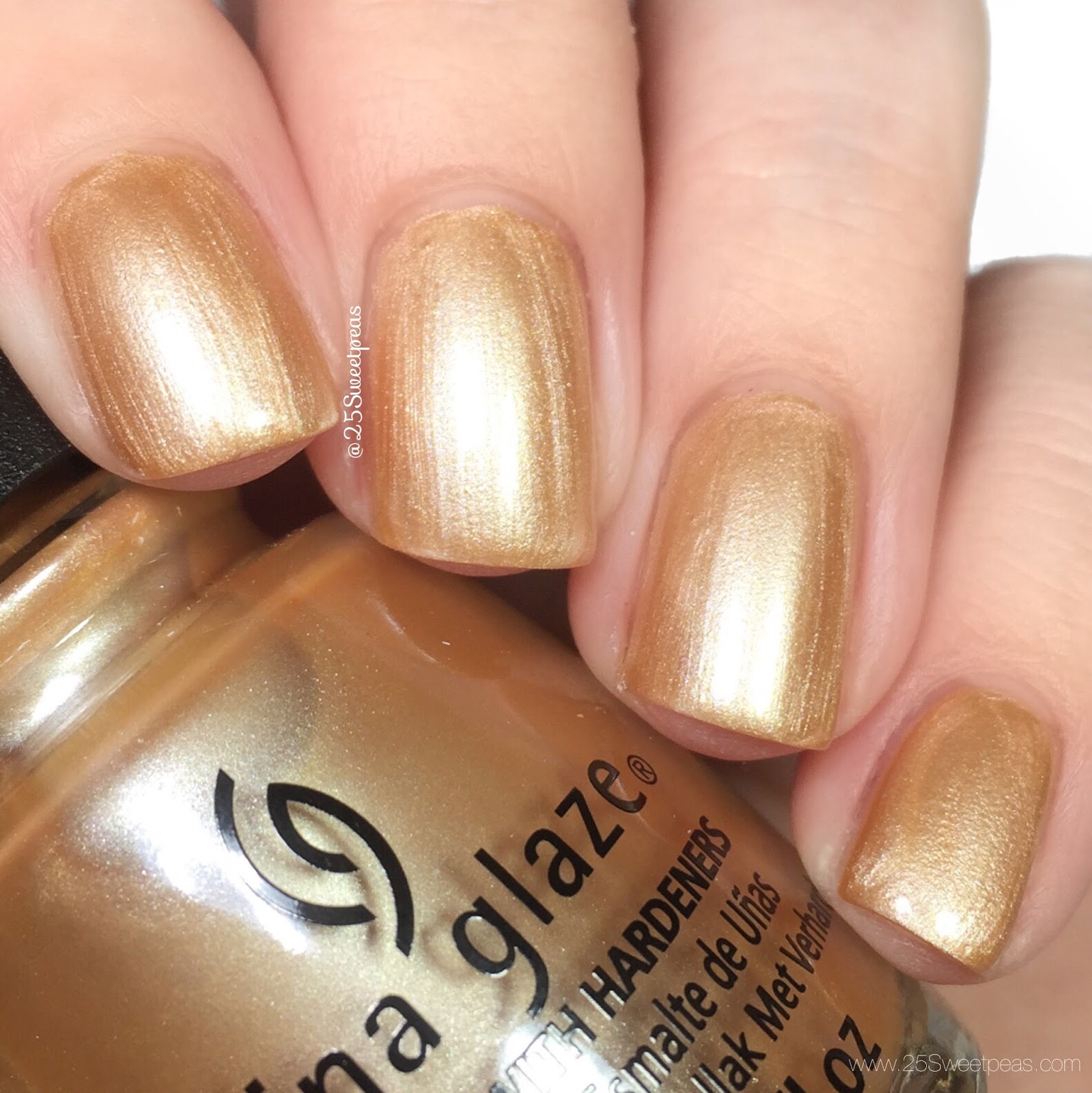 China Glaze | Glam Finale Swatches — 25 Sweetpeas