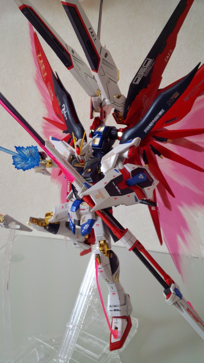 MG 1/100 Destiny Impulse Freedom Gundam - Custom Build