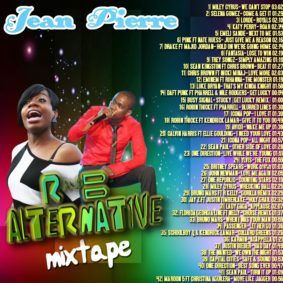 DJ JEAN PIERRE - RNB ALTERNATIVE MIXTAPE | REGGAETAPESHOP