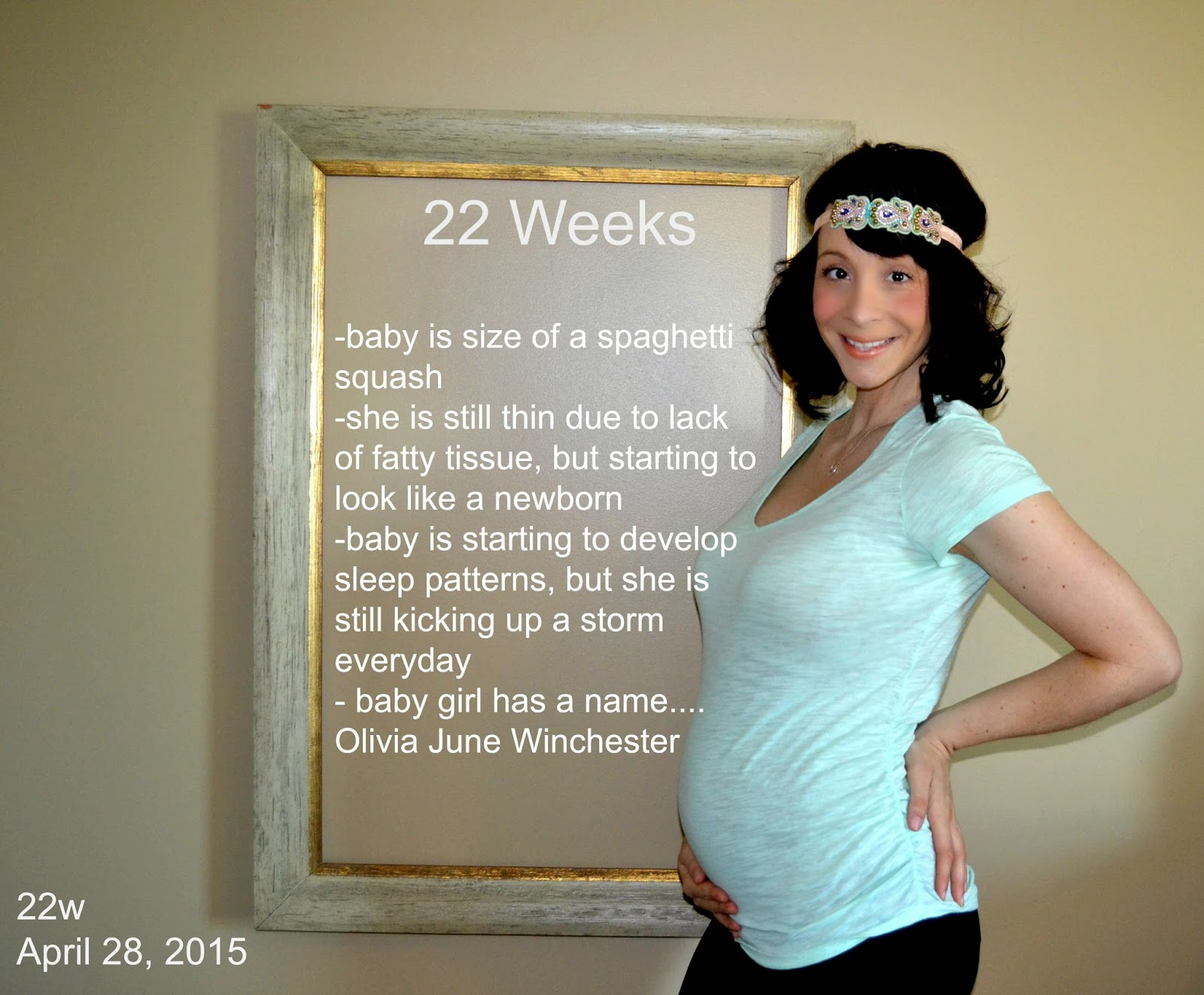 Just a Country Girl: Bump Update Week 22-23