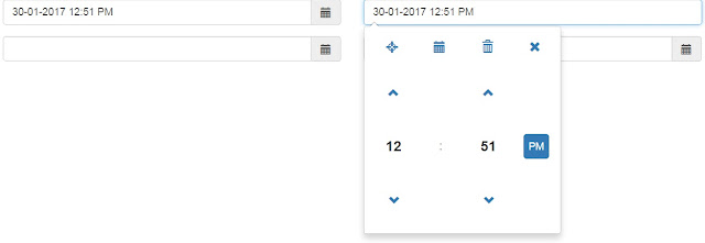 Code Samples Datetime Picker · Bootstrap