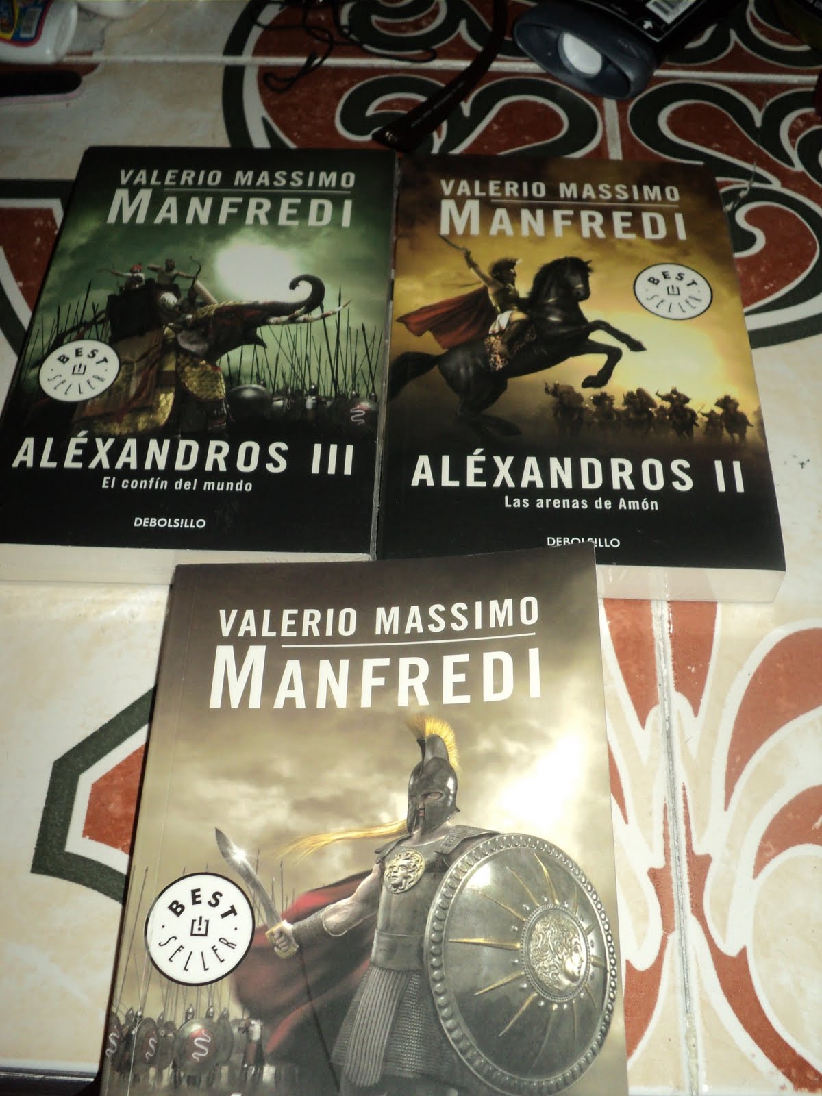 DENTRO DEL LABERINTO: "TRILOGÍA DE ALEXANDROS" de Valerio Massimo Manfredi
