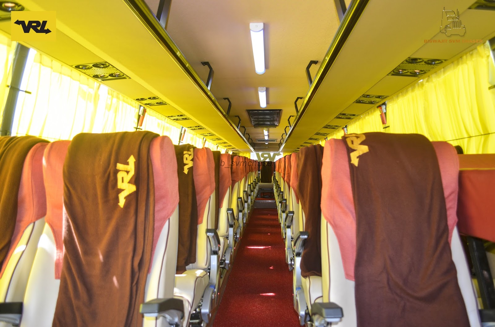 Vrl Multi Axle Volvo Bus Interiors