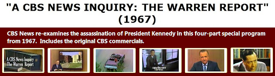 DVP's JFK ARCHIVES: "A CBS NEWS INQUIRY: THE WARREN REPORT" (1967 CBS ...