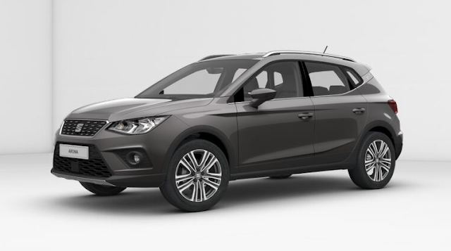 Seat Arona (2017 à 2021) - Couleurs et code peinture