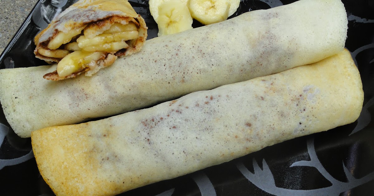 A Peek into My Kitchen: Banana - Nutella Dosa / Crepe ~ Kids Lunch Box ...