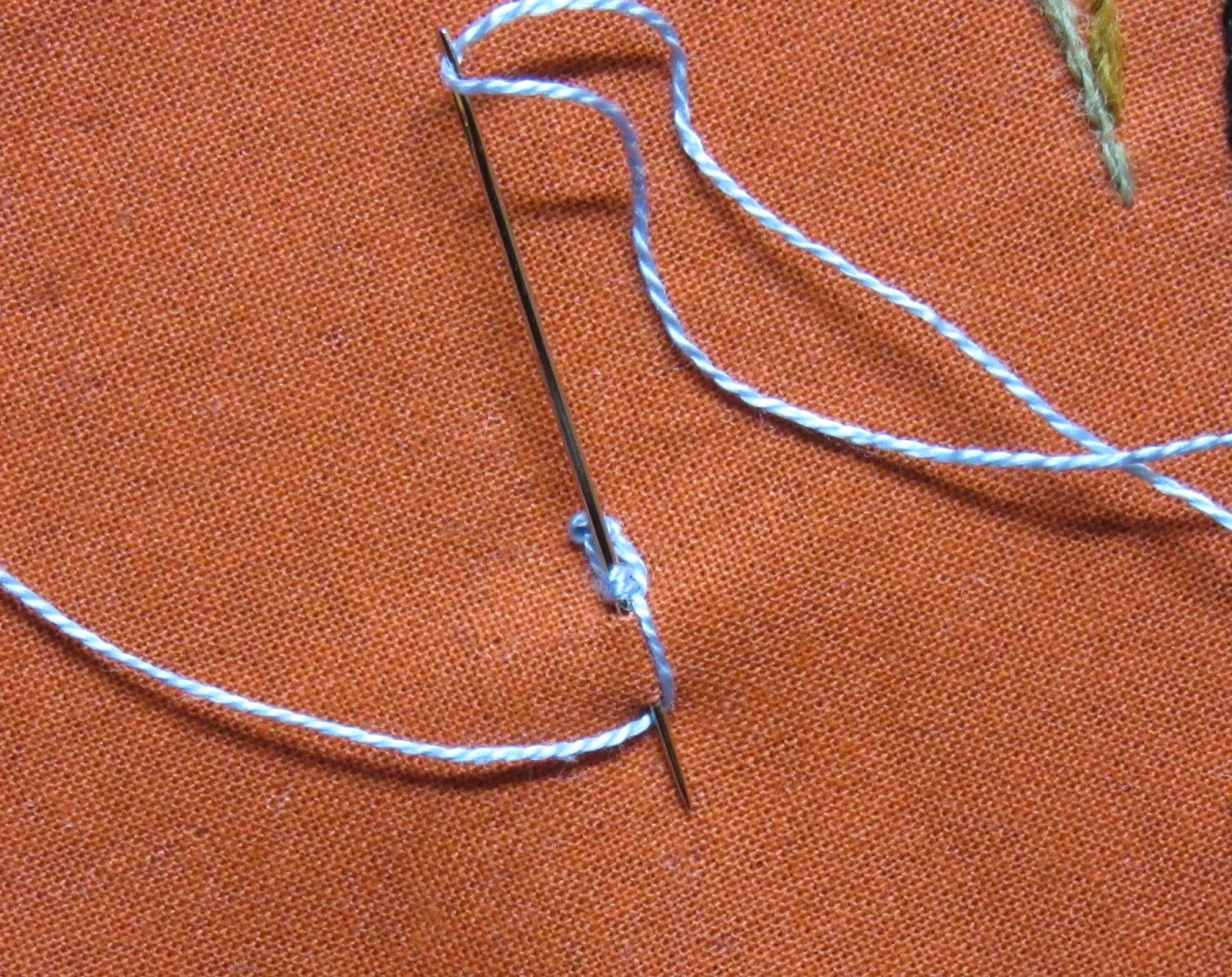 Queenie's Needlework: Sunday Stitch School - Lesson 63: French Knotted ...