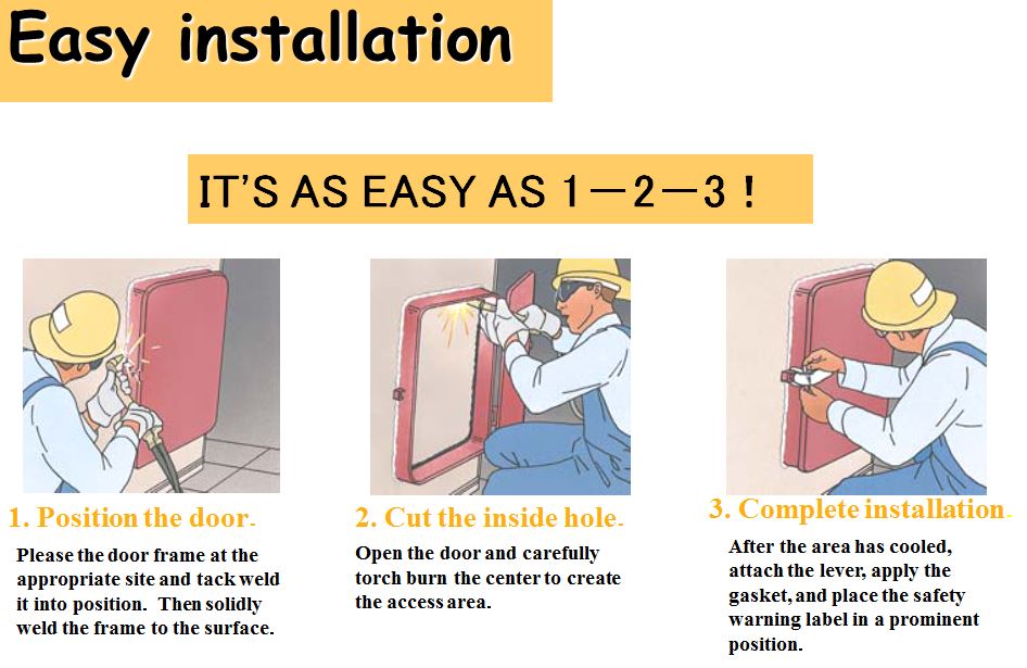 PT. TSUBACO INDONESIA: One-Touch Inspection Door