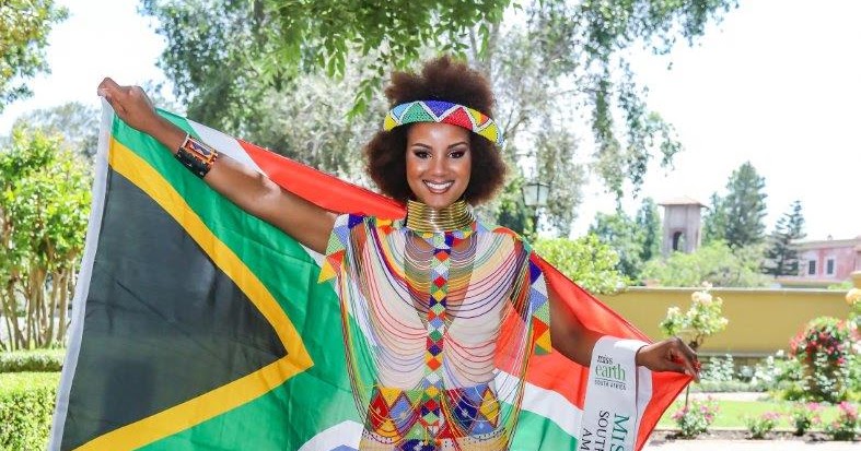 The Life's Way: Margo Fargo Heads to #MissEarth to Fly The SA Flag ...