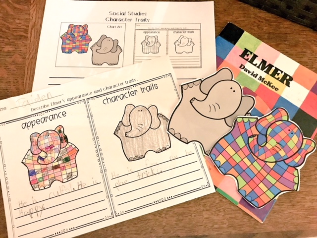 Primary Graffiti: Elmer {Low Prep Resources}