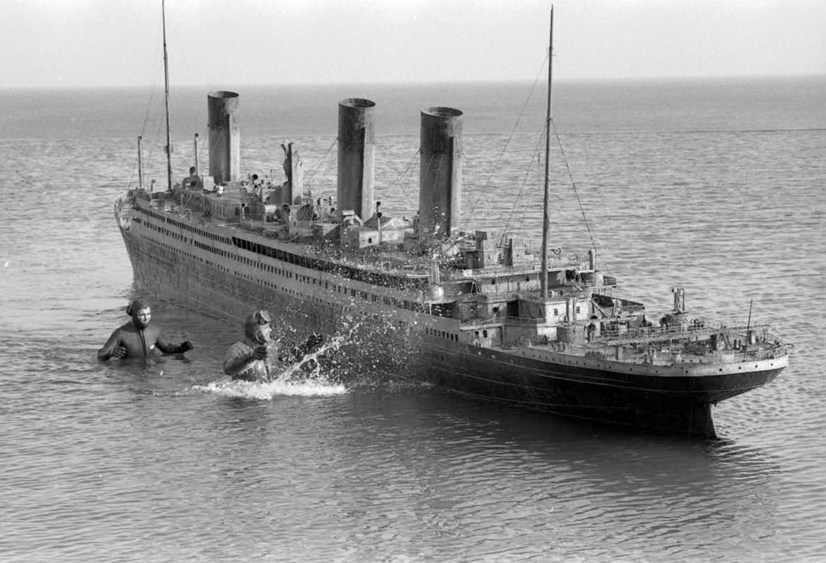 model ships in the cinema: Raise the Titanic 1980
