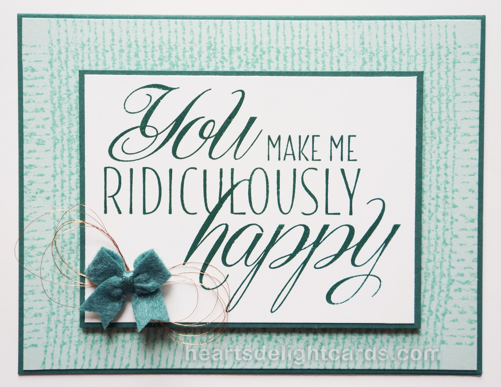 Heart's Delight Cards: Lovely Friends Makes Me Happy!