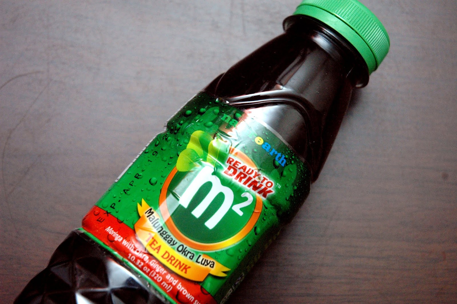 DUDE FOR FOOD: M2 Malunggay Okra Luya Tea Drink: Your Refreshing ...