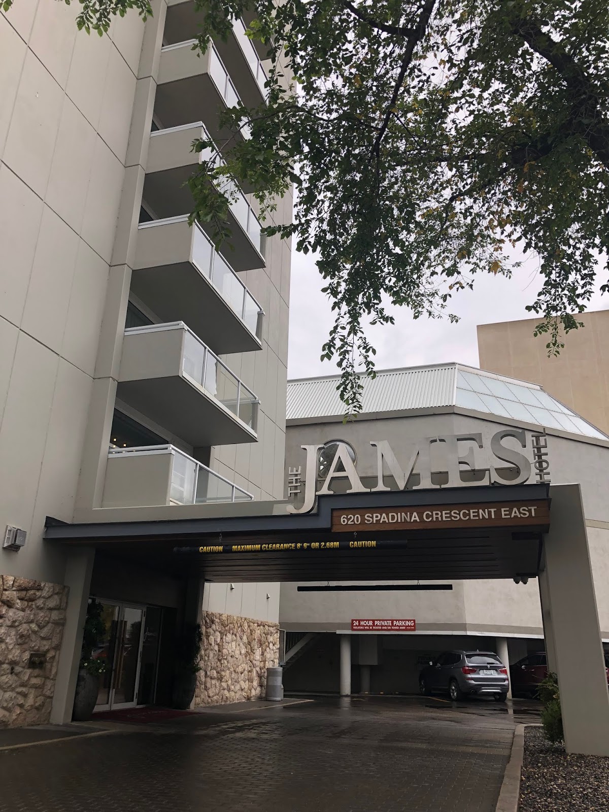 Teena in Toronto: The James Hotel, Saskatoon, SK