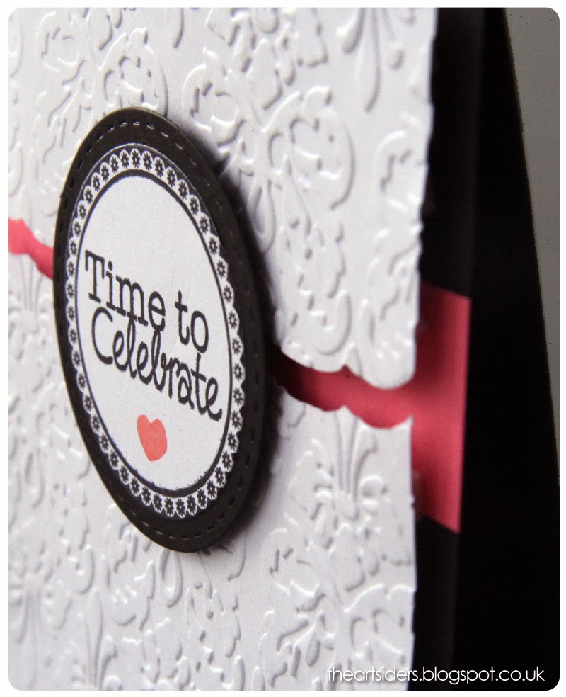 The Artsiders: Clean & Graphic Embossed Card