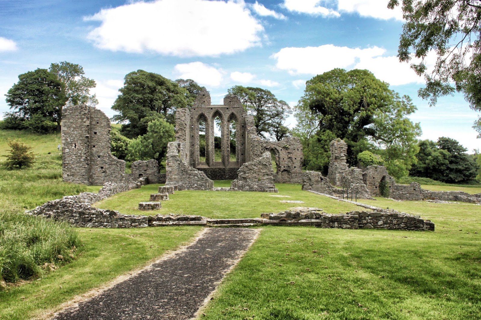 Historic Sites of Ireland: Inch Abbey County Down