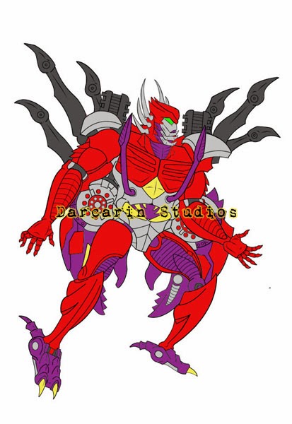 Darcarin Studios: Art in Progress: Beast Wars Rampage