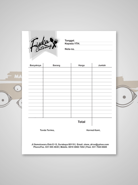 Mata Belo™: Desain Logo dan Stationary Kit Fiska Catering