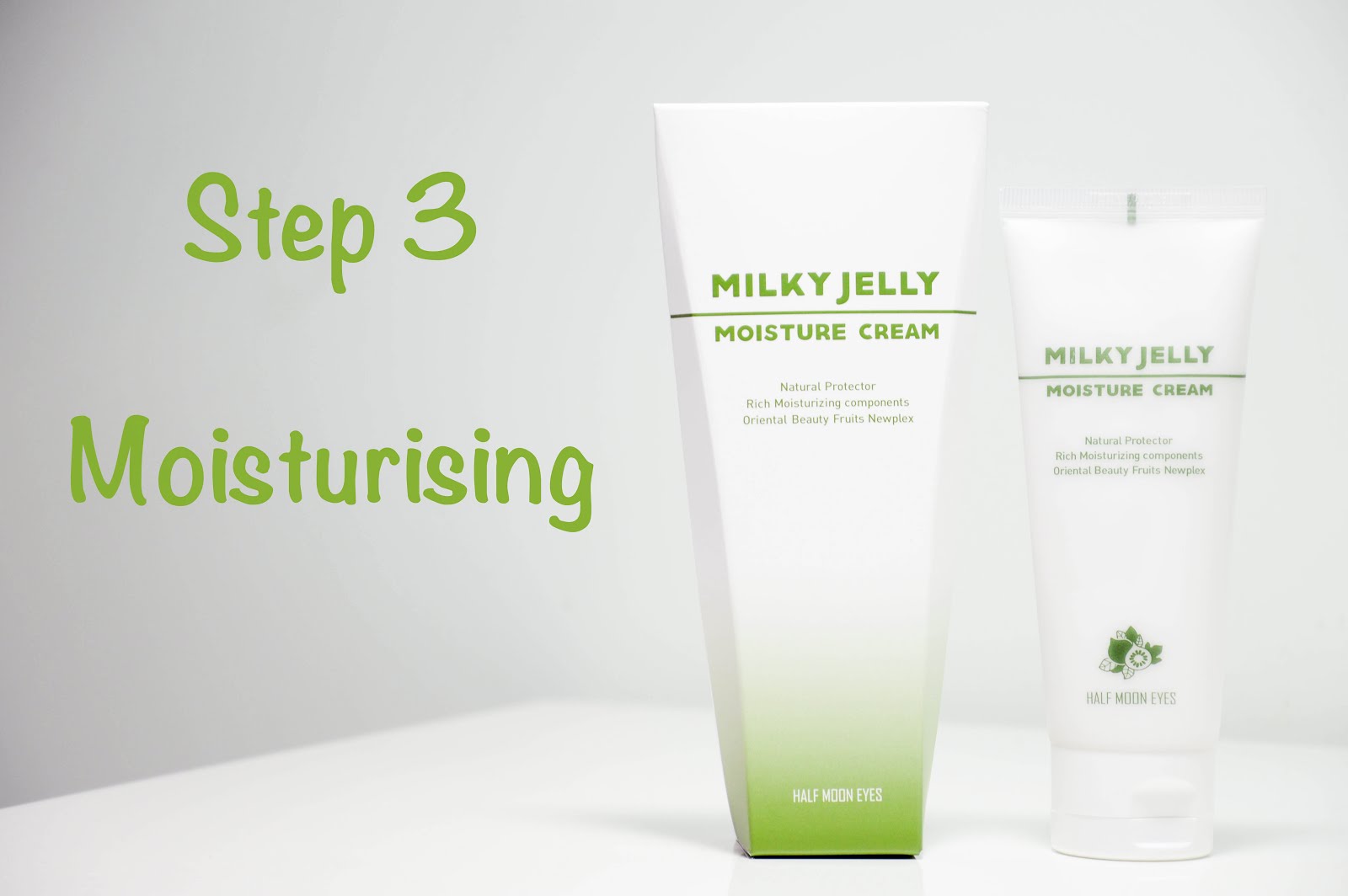 |REVIEW| 3. Half Moon Eyes Milky Moisture Cream: How to Get CHOK CHOK Skin