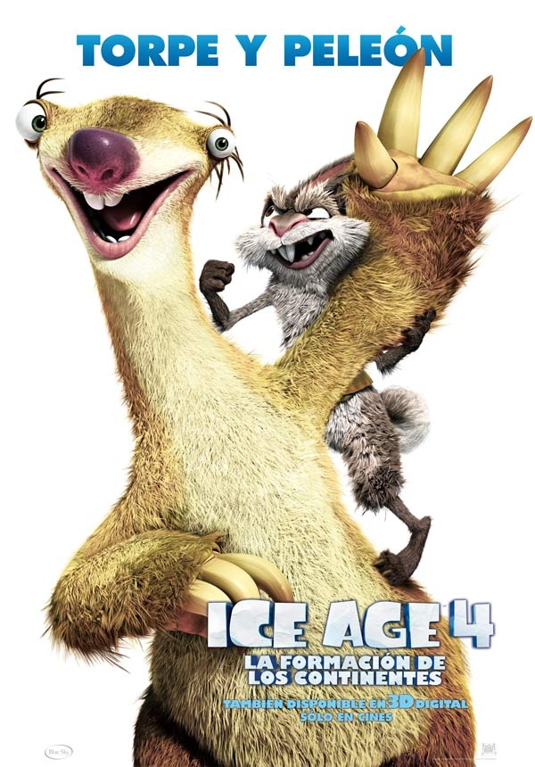 Ice Age 4: Carteles en España de la pelicula - Cine News pelicula ...