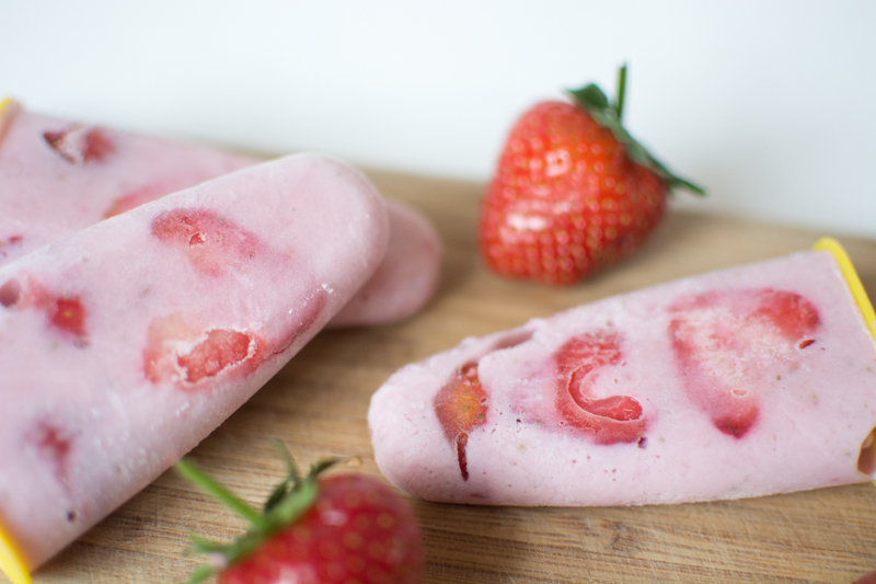 Easy Strawberry Milk Pop Recipe and Creamy No Churn Ice Cream - Tessa Holly