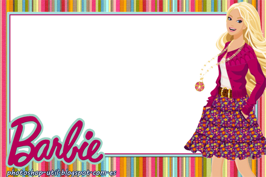 Marco para fotos de barbie - Imagui