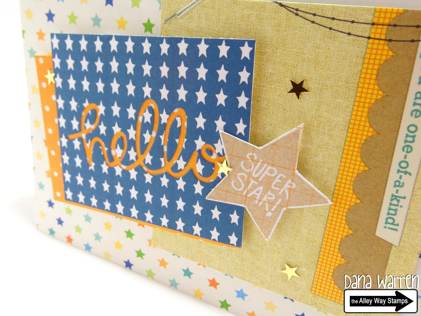 Kraft Paper Stamps: Super Star