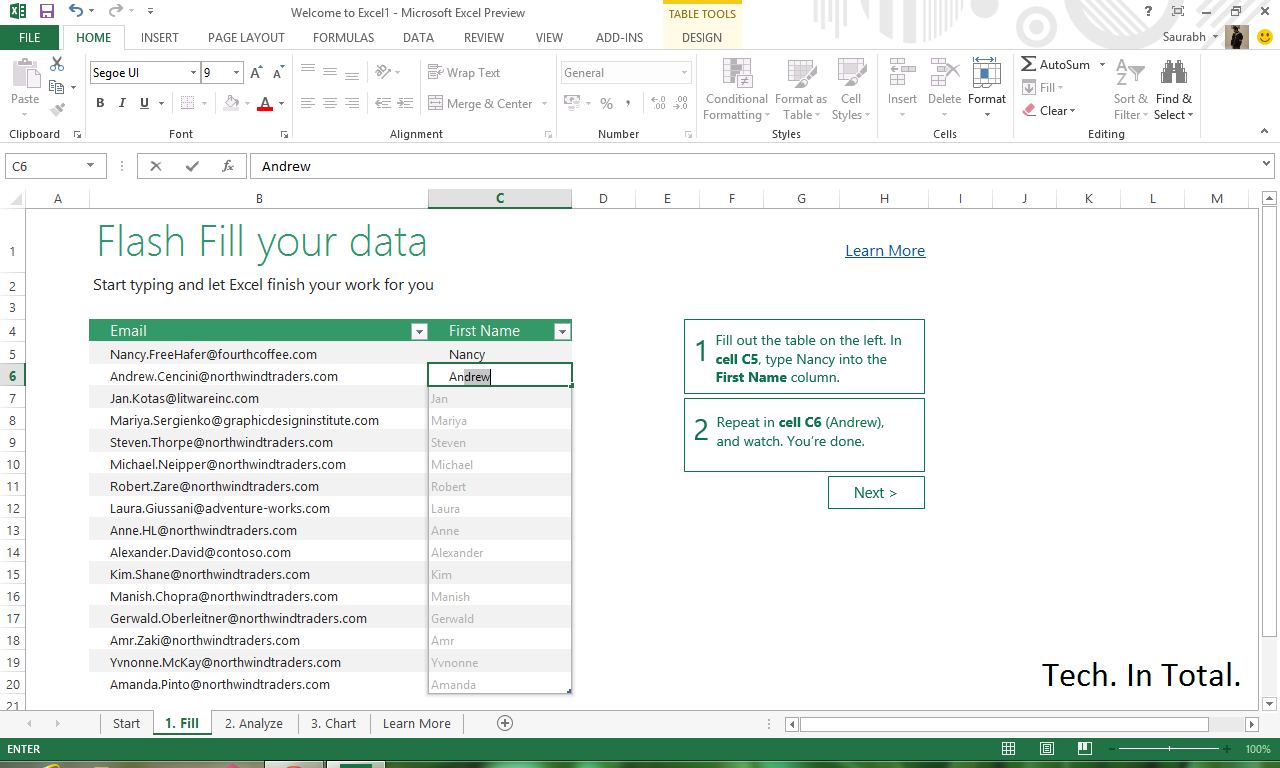 Tech. In Total.: Microsoft Office 2013 Preview: Hands On