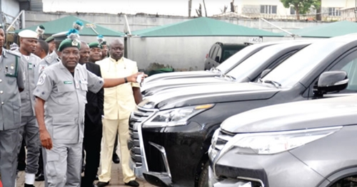 12 Illegally Imported Exotic Cars, Contraband Worth N240m Seized By ...