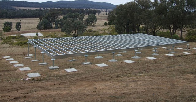 Use Screw Pile Foundation To Construct Pools And Bridges