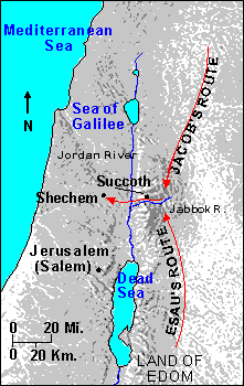 GENESIS: JACOB JOURNEY TO SHECHEM