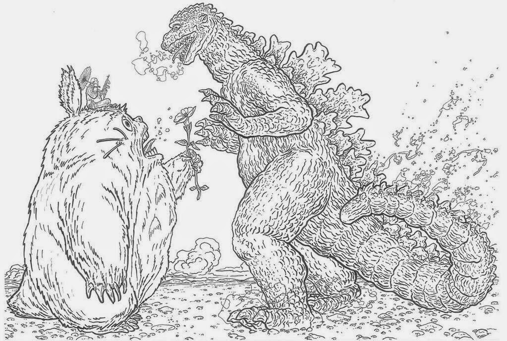 Cool Godzilla Drawings Related