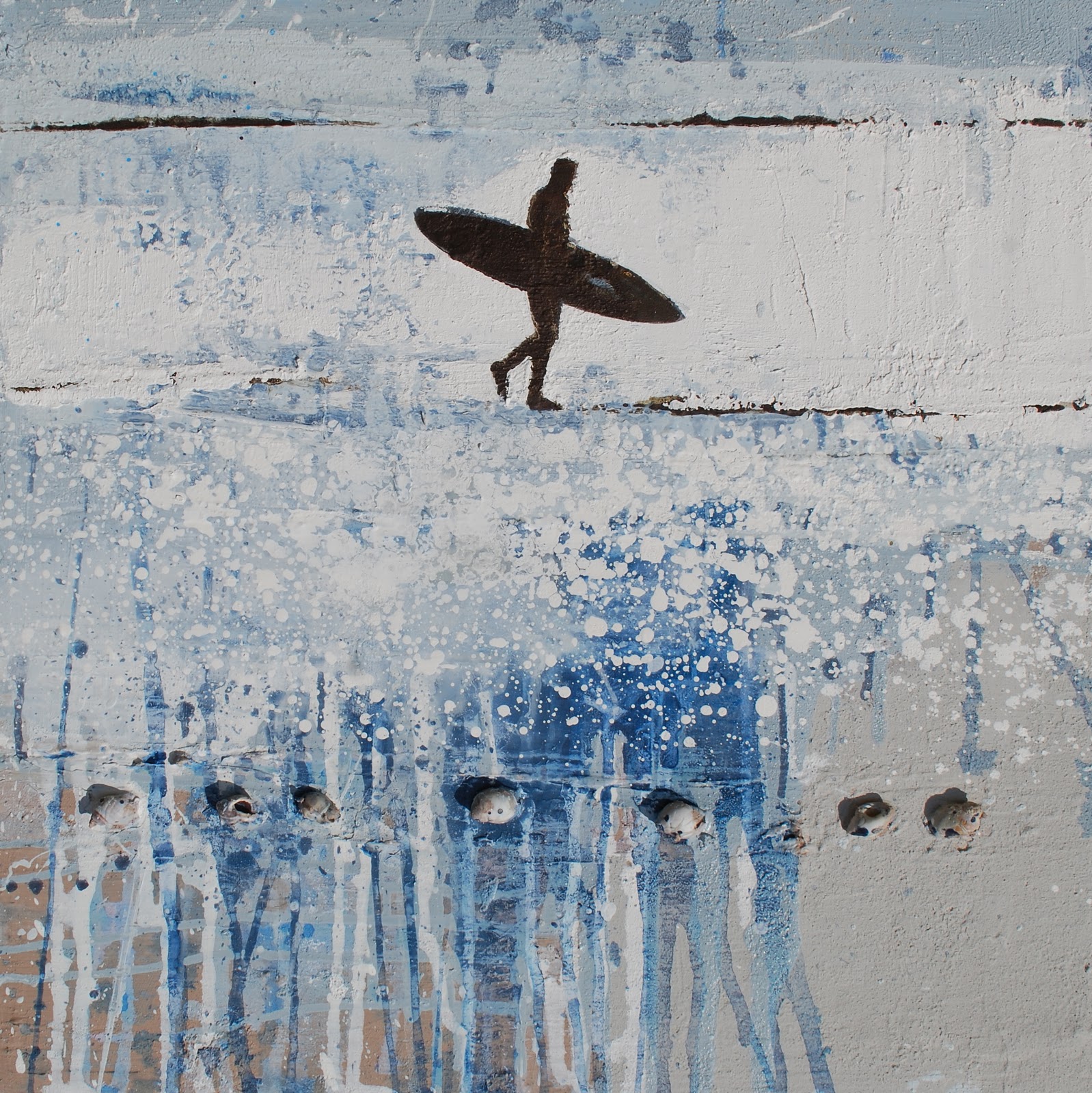 Gauguin's Loft: Surf art paintings.