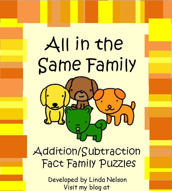 Primary Inspiration: Fact Family Fun ( and a freebie, too!)