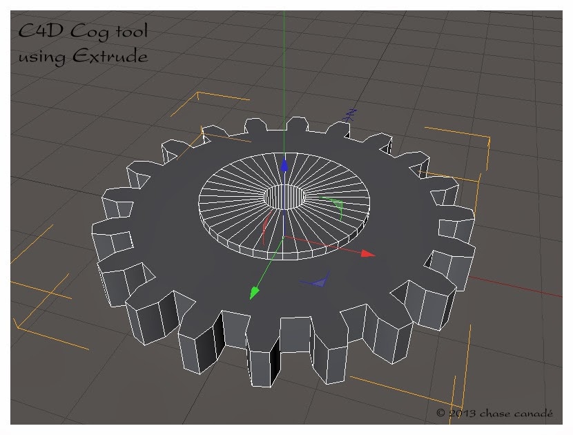 Cinema 4D - Gears - Methods, Options and Observations.