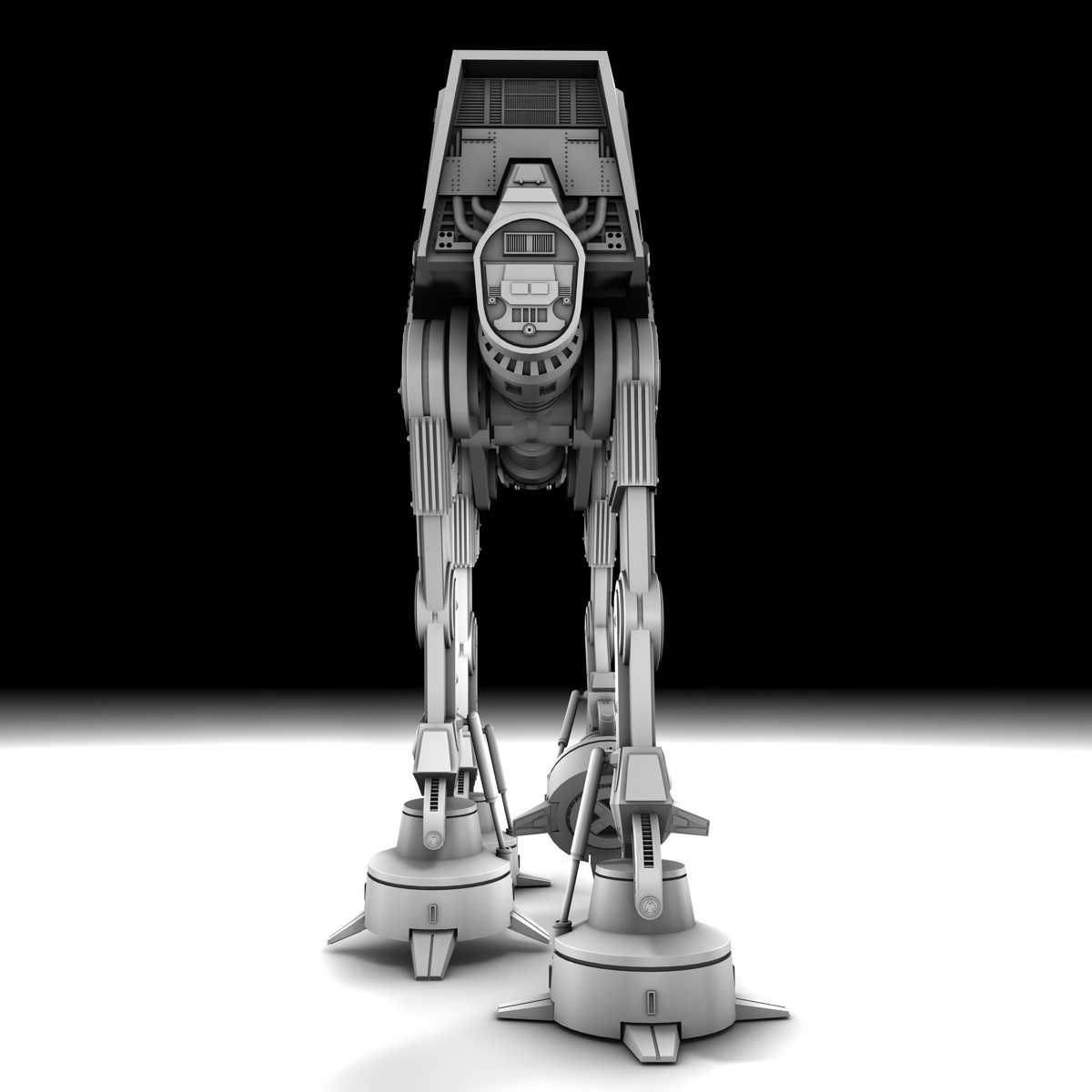 OLIVERDIGITALART - 3D - MODELS: AT-AT Walker