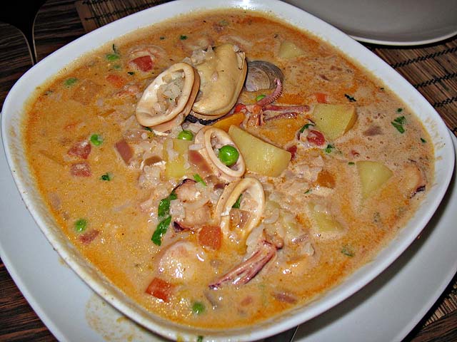 Chupe de mariscos : RECETAS MAGICAS DE COCINA