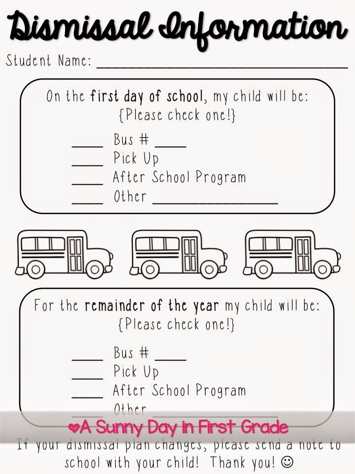 Weekend Warriors: Dismissal! | A Sunny Day in First Grade