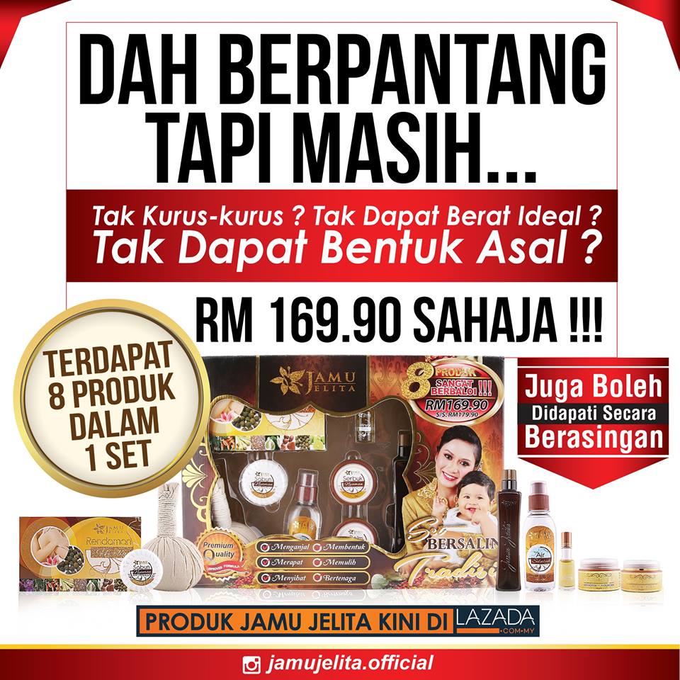 SET BERSALIN TRADISI JAMU JELITA | BEAUTY KIOSK